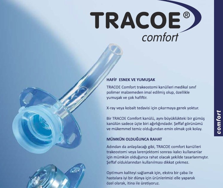 Trakeostomi Kanülü Çift İç Kanüllü Tracoe Comfort Katalog - Kataloglar ...
